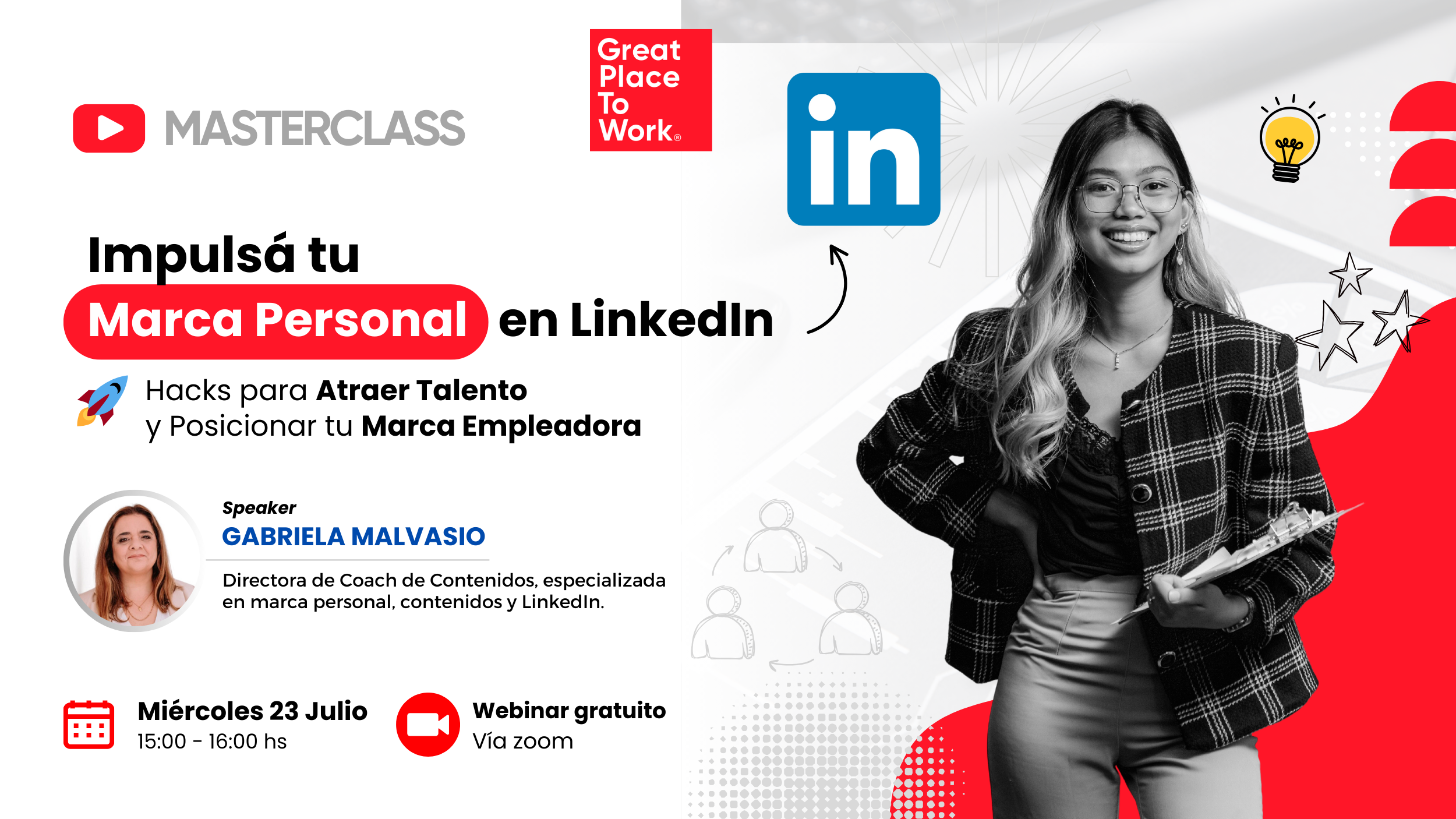 Great Talk | Impulsá tu marca personal en Linkedin